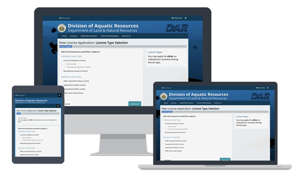 Hawaii.gov | Apply for New Commercial Fishing License