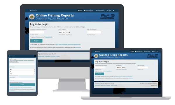 Hawaii.gov | Online Fishing Report